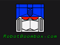 Robot Boombox | Laser Eyes and Stereo Sound