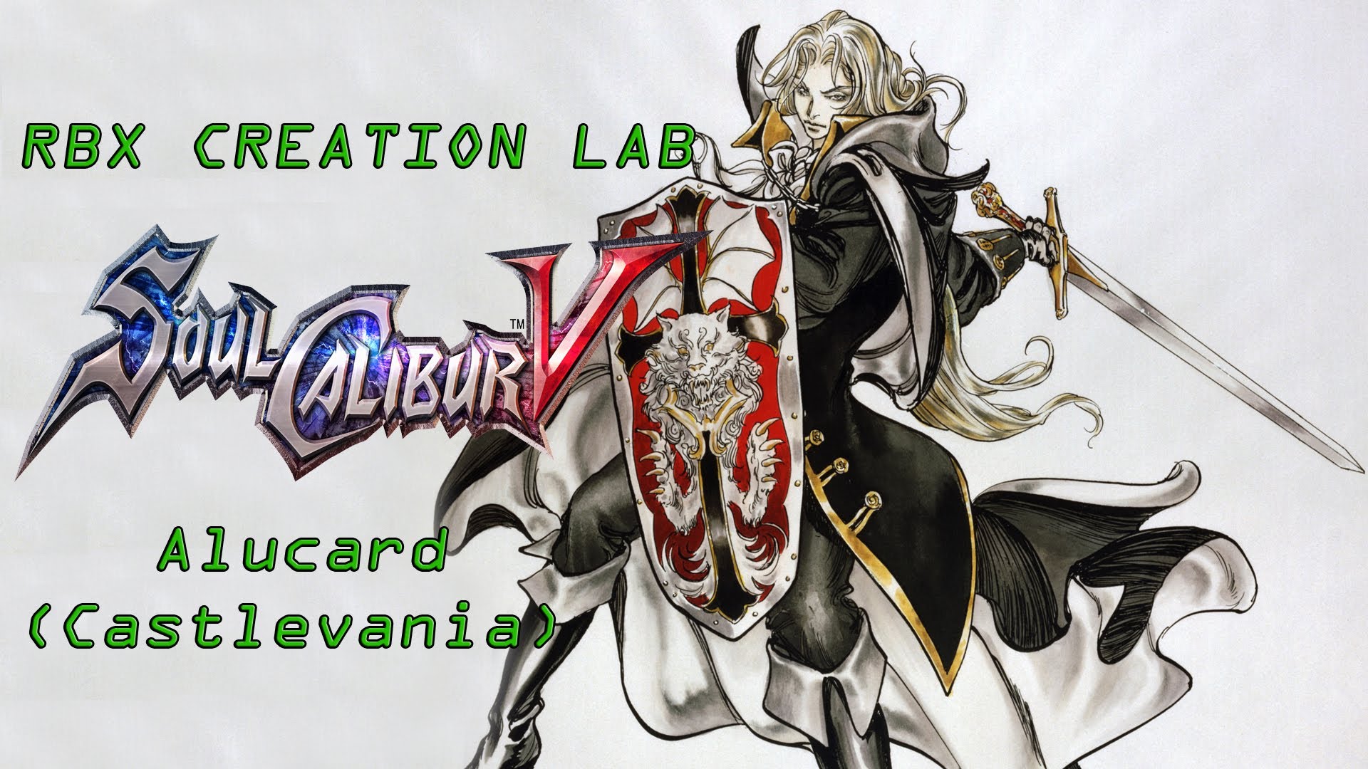SCV Creation Lab – Alucard (Castlevania) | Robot Boombox